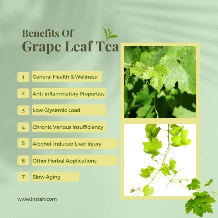 6 Health Benefits of Grape Leaf Tea