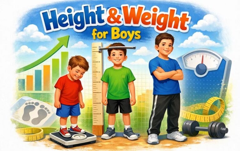 Height and Weight Chart for Boys: What's Normal at Every Age?